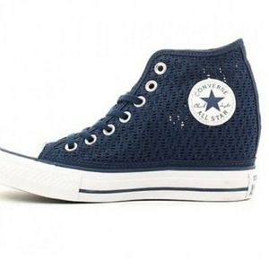 Converse | Shoes | Nwt Converse Lux Mid Wedge Boho Style Sneakers ...